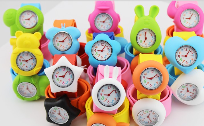 Silicone Slap Watch With Tortoise Design - Personalized Gifts